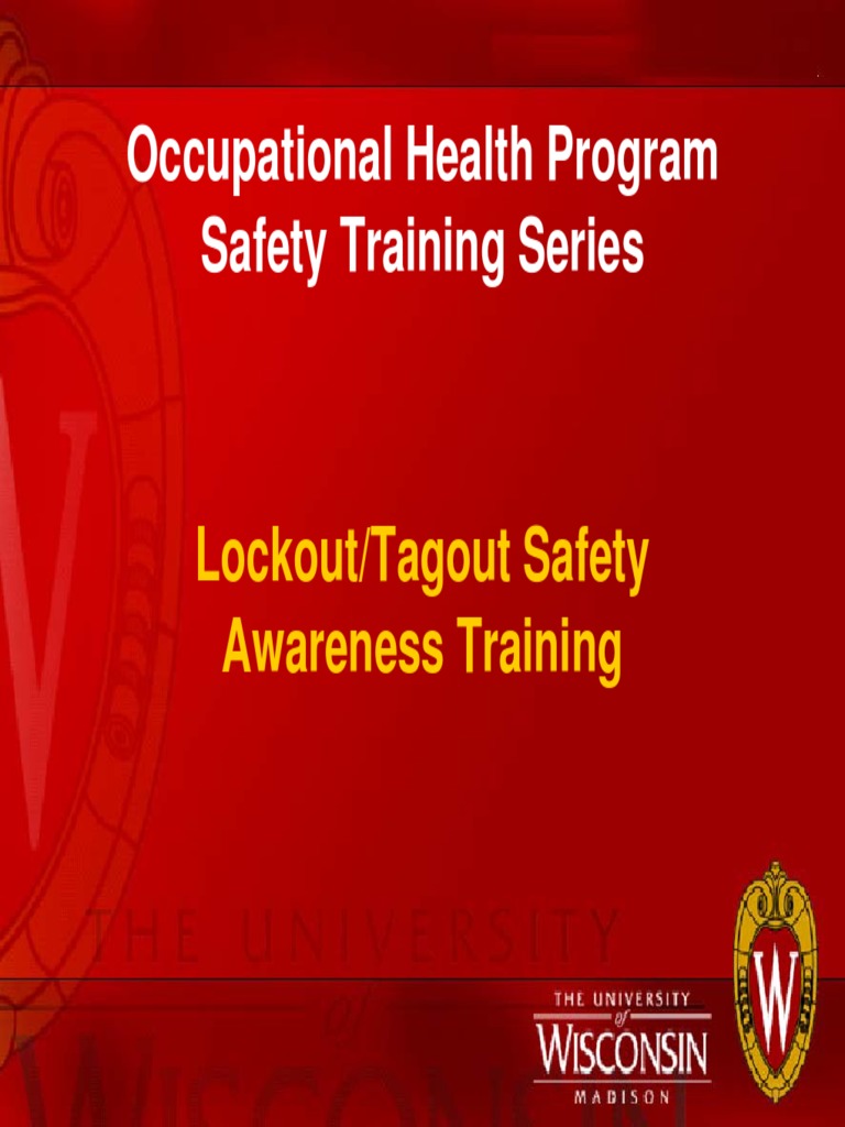Lockout/Tagout Safety Training Guide | PDF | Mechanical Engineering ...