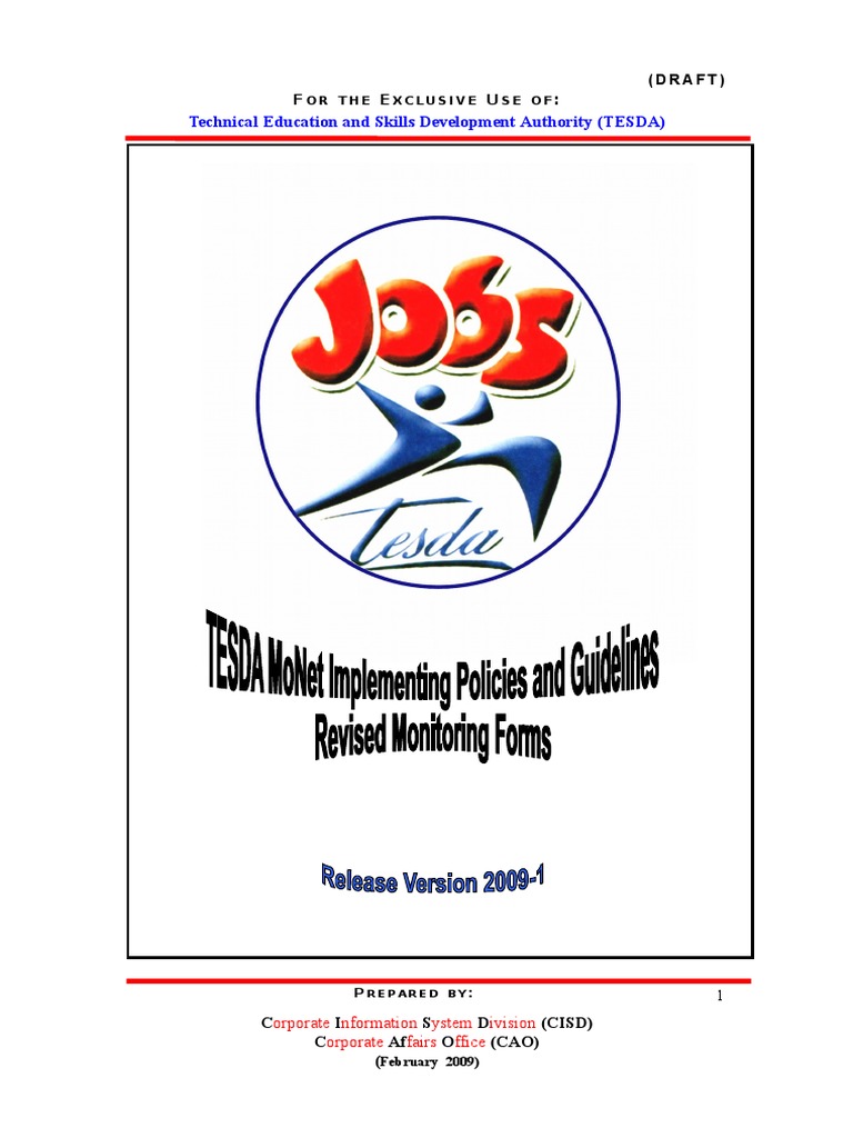 Jobs Tesda Logo