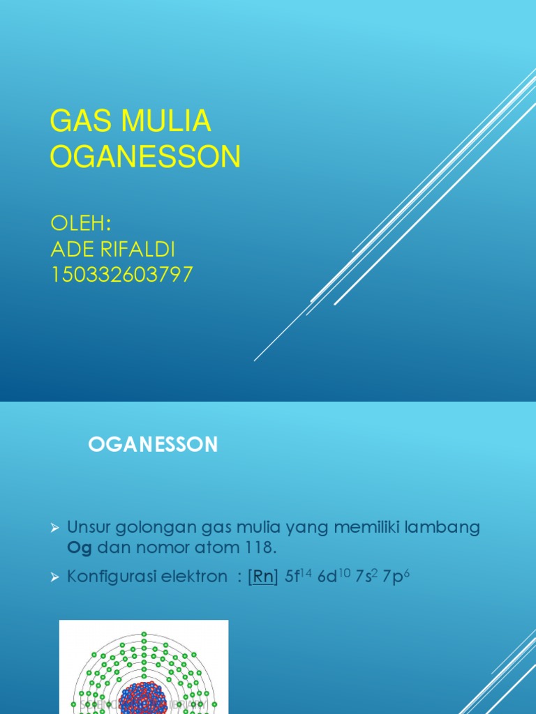 Oganesson | PDF