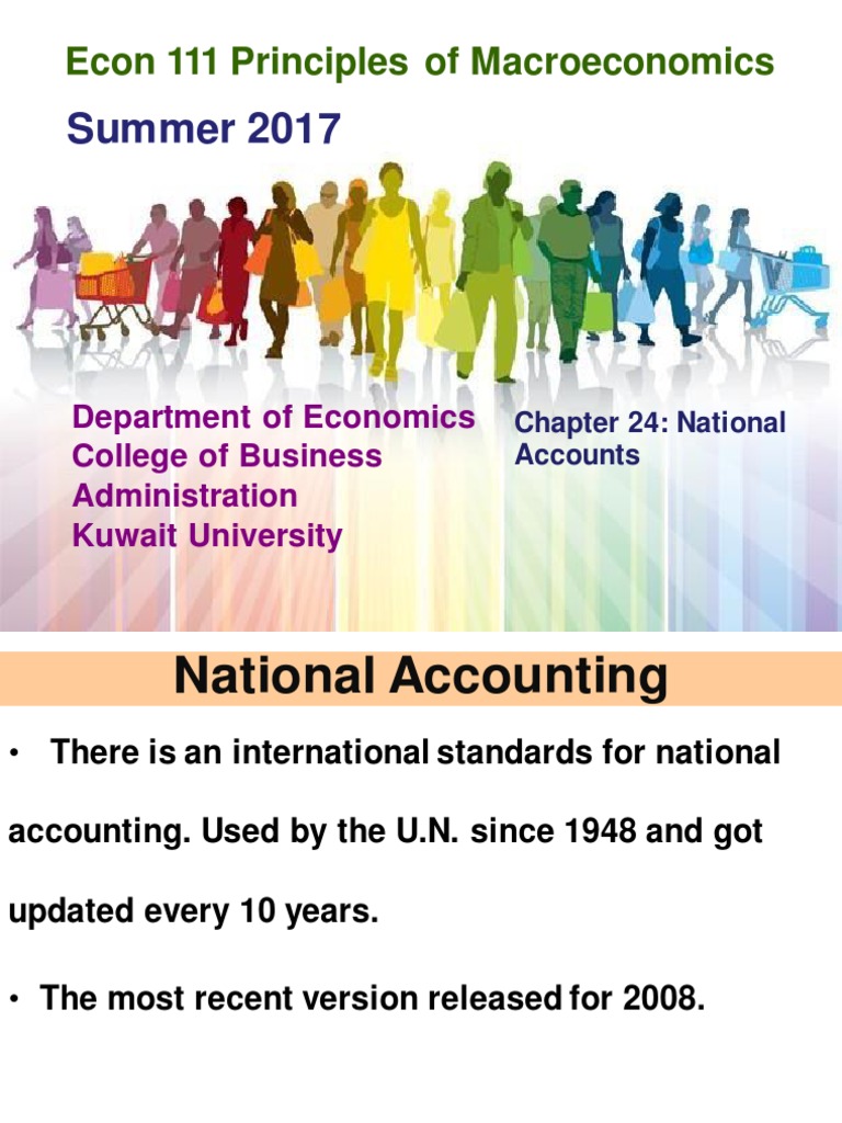 Econ 111 Extended 24 - Summer 17 | PDF | Measures Of National Income ...