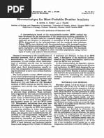 Table MPN 5 Tubes | PDF