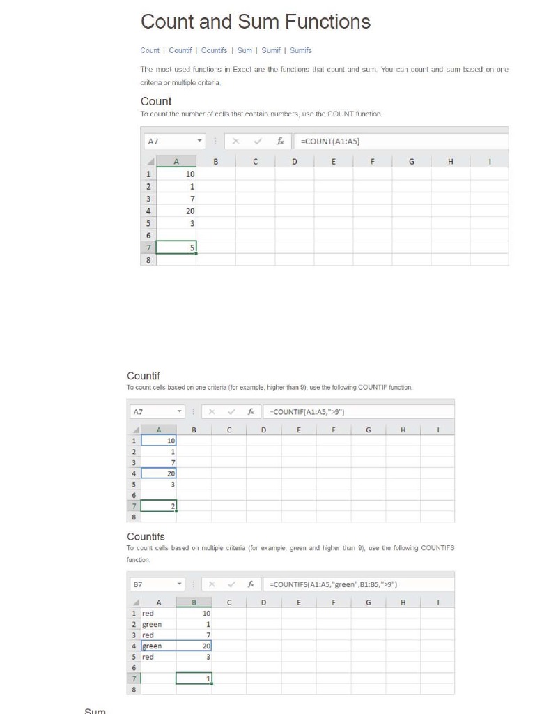 Excel Formula | Download Free PDF | Business
