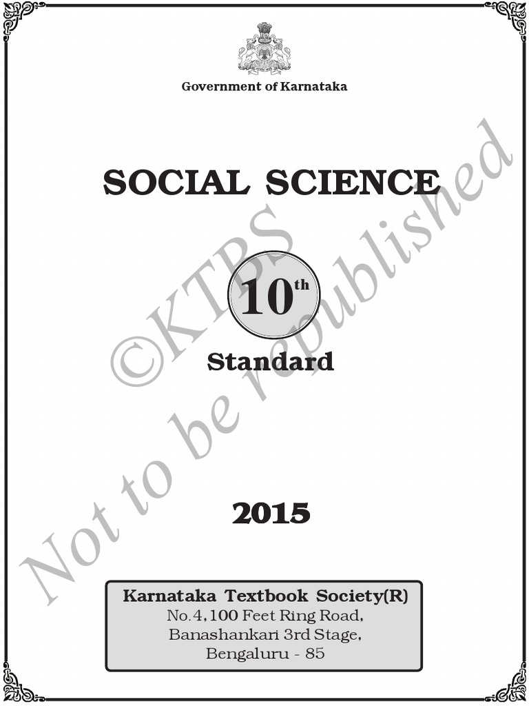 10th State Textbook Social Science | Armed Conflict | Unrest
