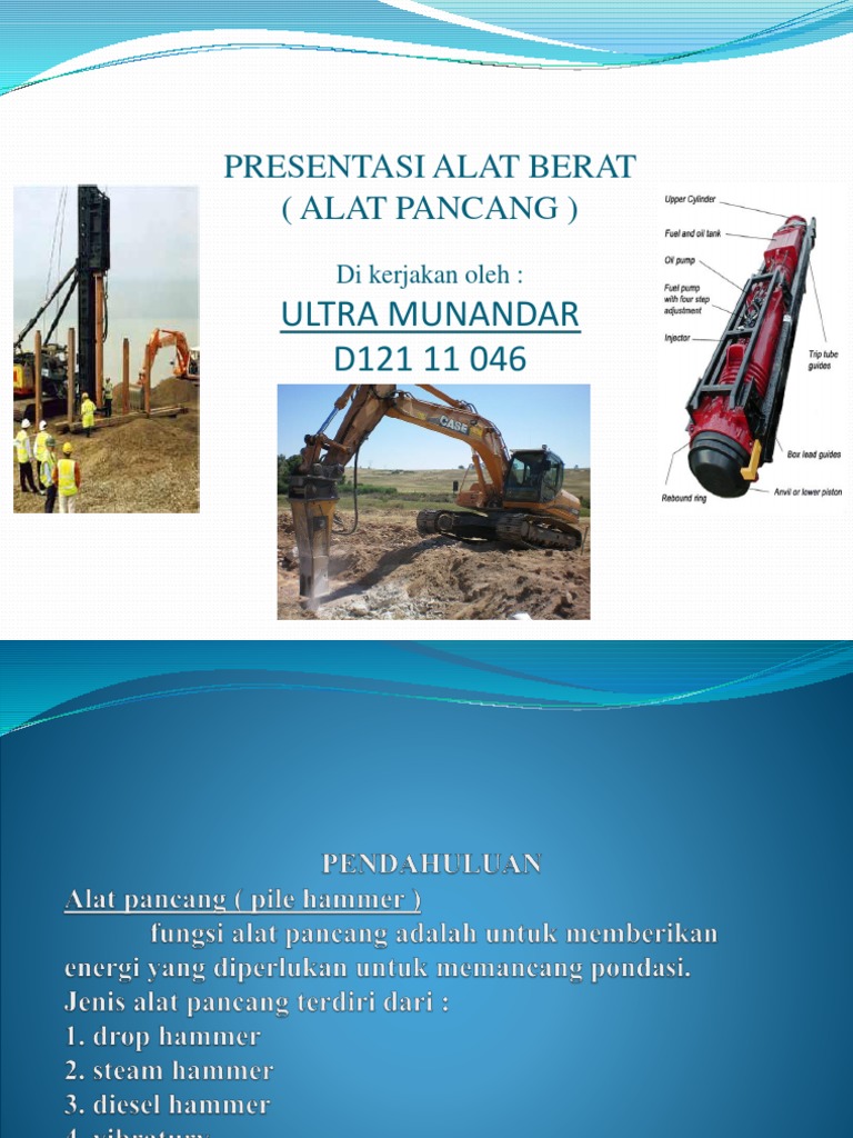 Presentasi Alat Berat | PDF