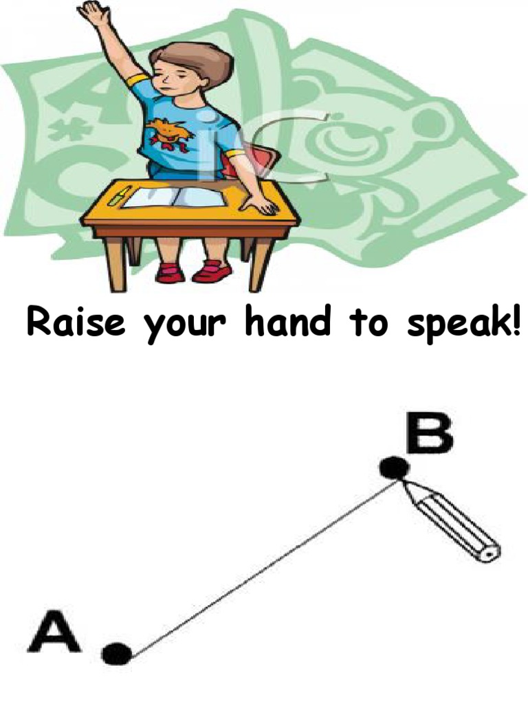 Raise Your Hand To Speak! | PDF