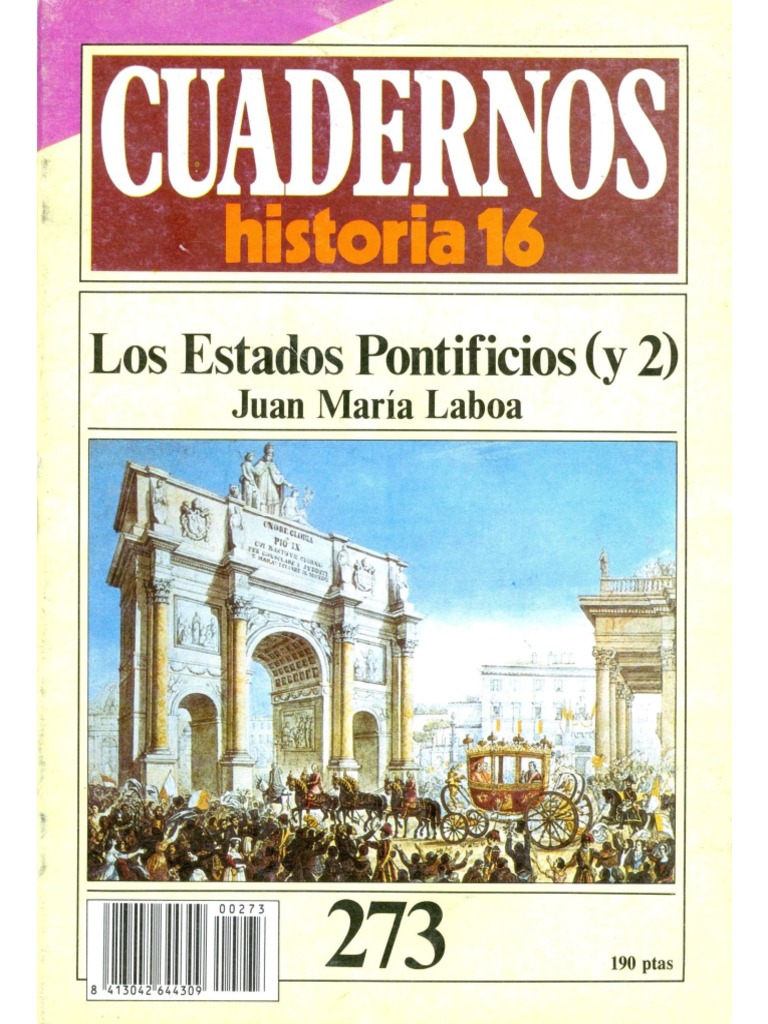 Cuadernos de Historia 16 - 273 - Los Estados Pontificios (Y 2) PDF | PDF