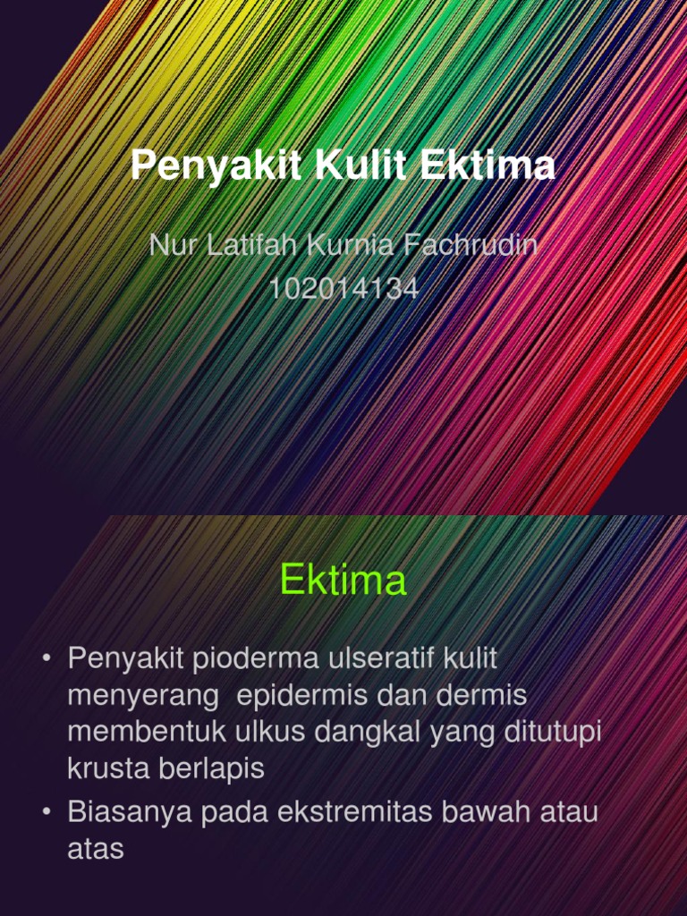 Penyakit Kulit Ektima (Nur Latifah) | PDF