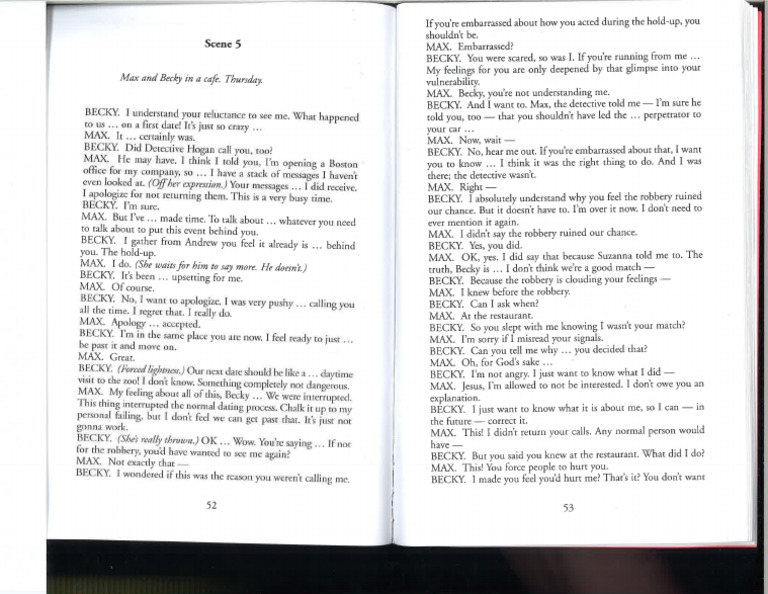 Becky Shaw Script PDF | PDF