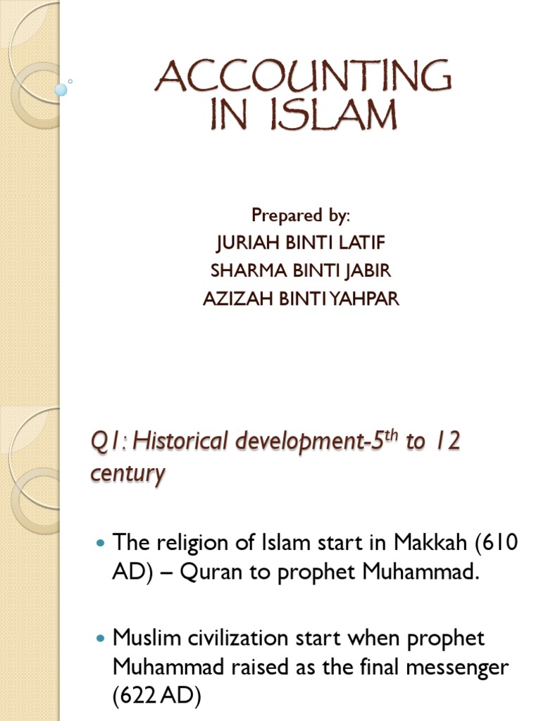 Islamic vs. Conventional Accounting | PDF | Historical Cost | Islamic Banking And Finance