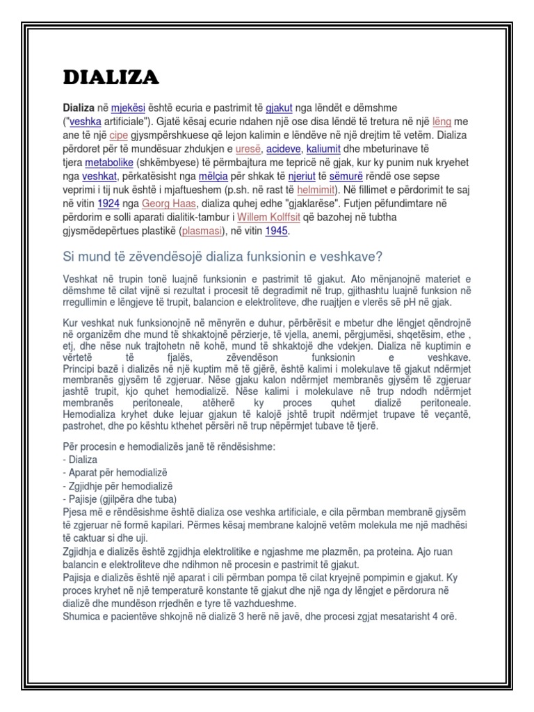 DIALIZA | PDF