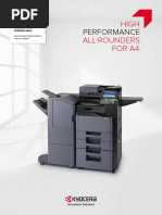 TASKalfa 4054ci Series Brochure | PDF | Computer Security | Security