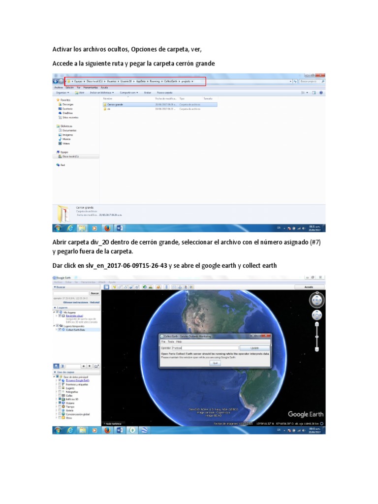 Guia Collect Earth | PDF