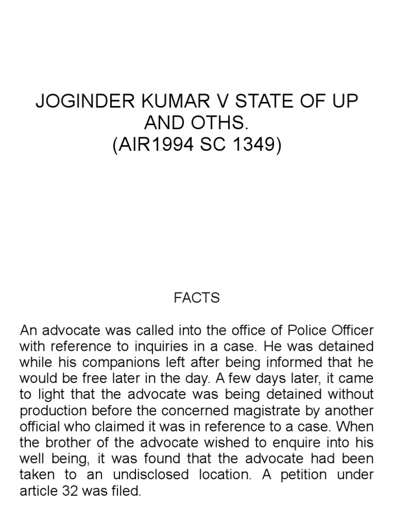 Cases | PDF | Arrest | Police