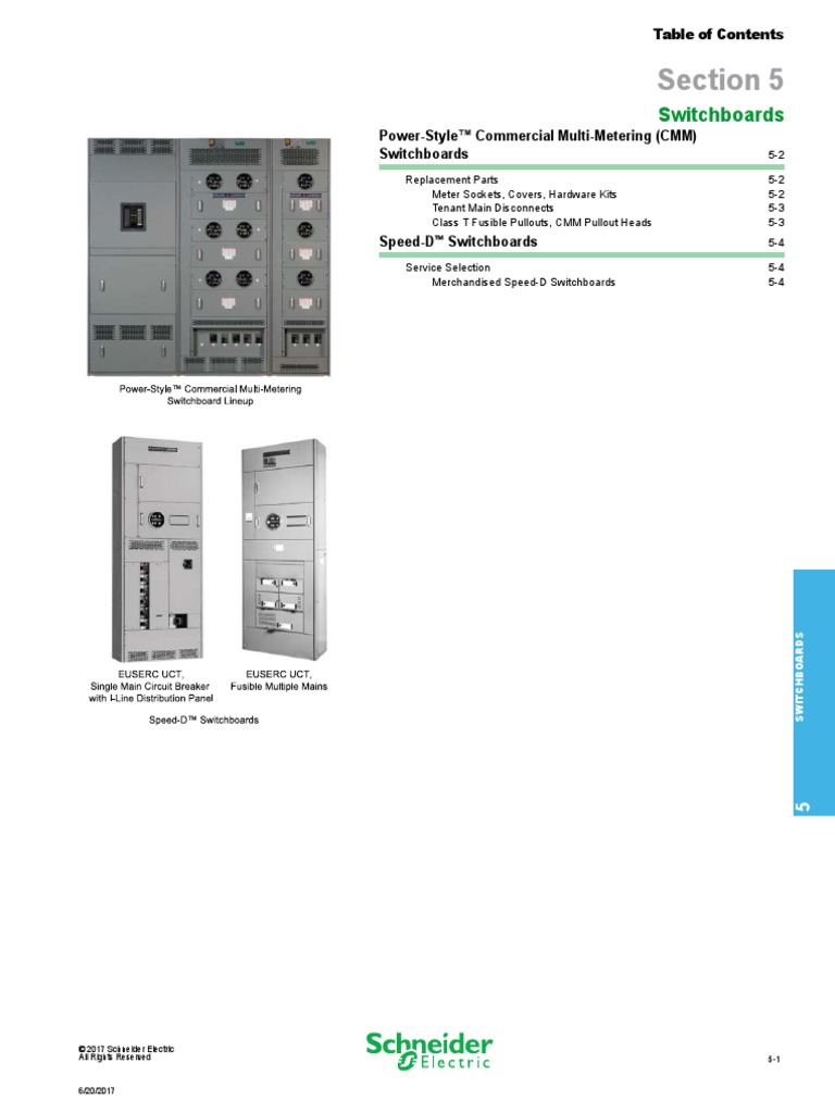 0100CT1501 Sec-05 | PDF | Electrical Connector | Power Engineering