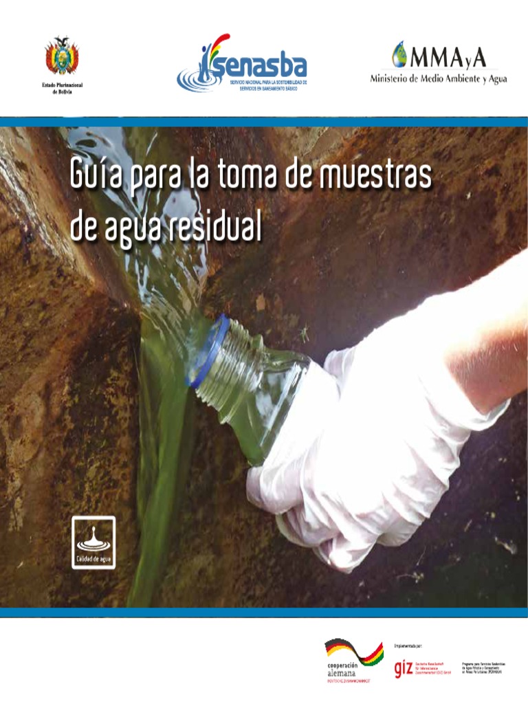 Toma de Muestras de Agua Residual | PDF | Aguas residuales | Agua