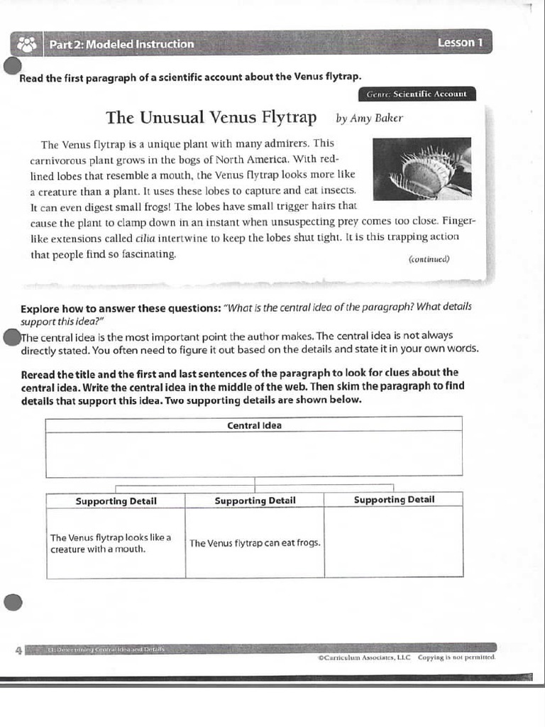 The Unusual Venus Flytrap | PDF