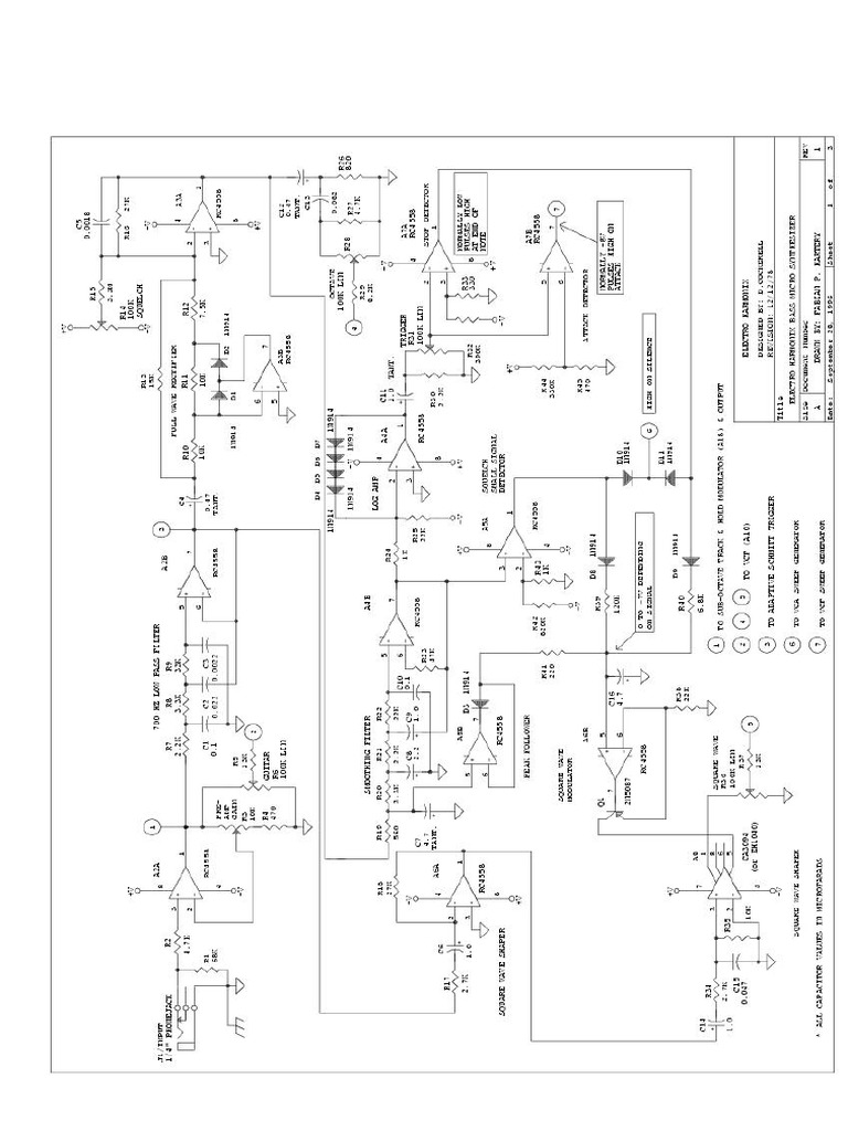 Electro Harmonix Effects Diagrams | PDF