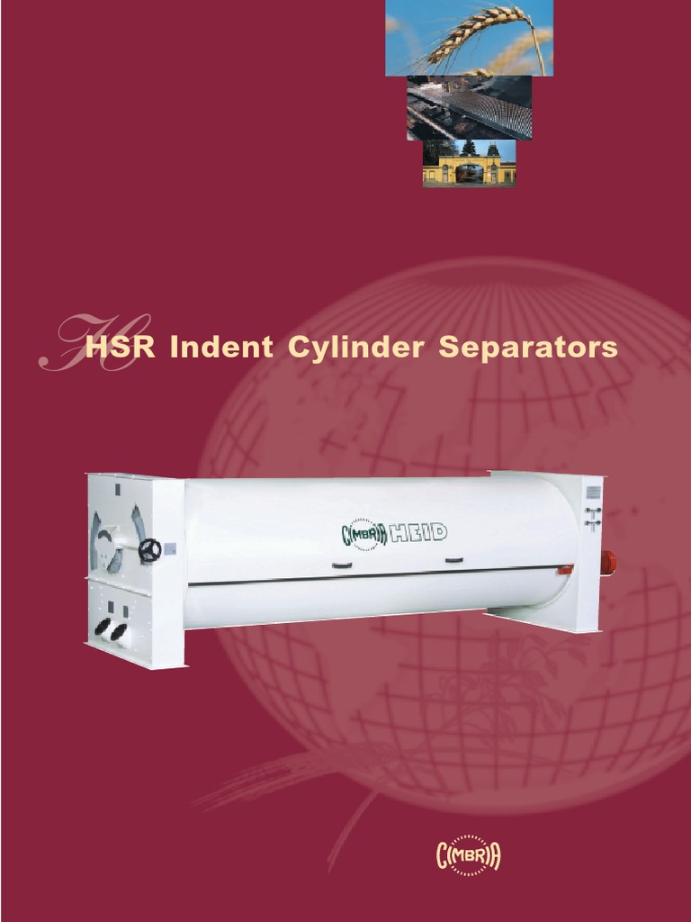 Cimbria Indent Separators | PDF | Gear | Engines