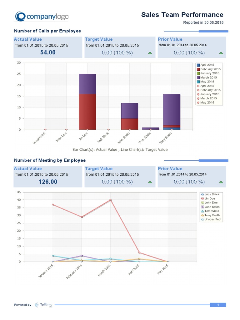Sales Team Performance | PDF | Business | Marketing