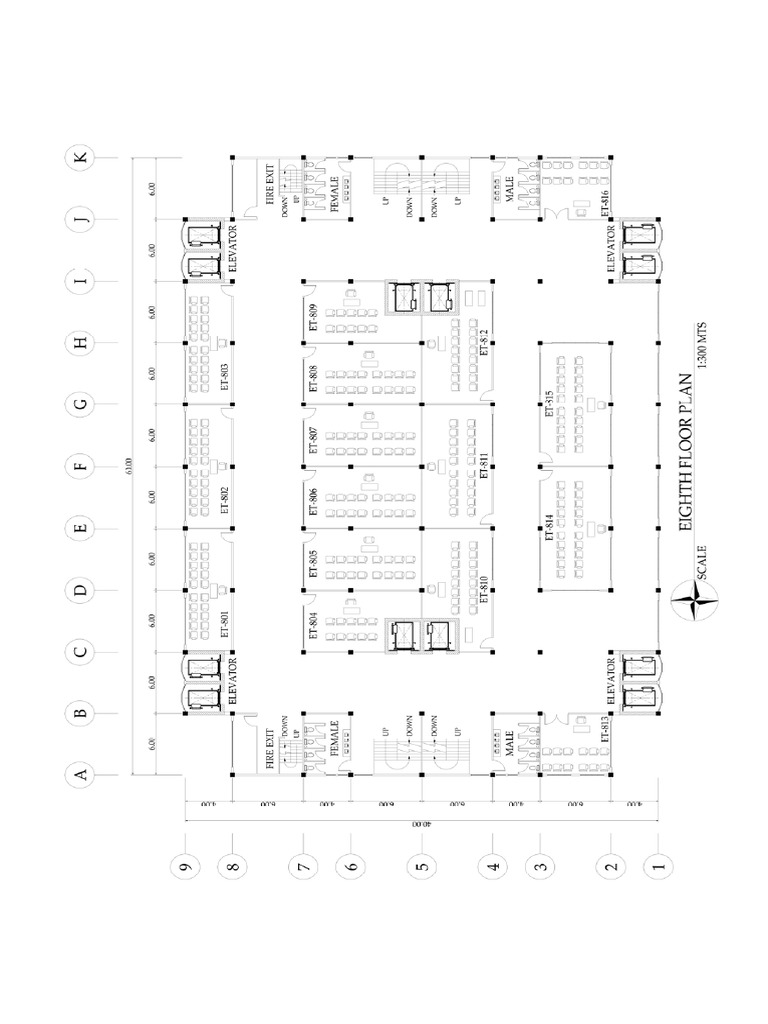Eighth Floor Plan PDF | PDF