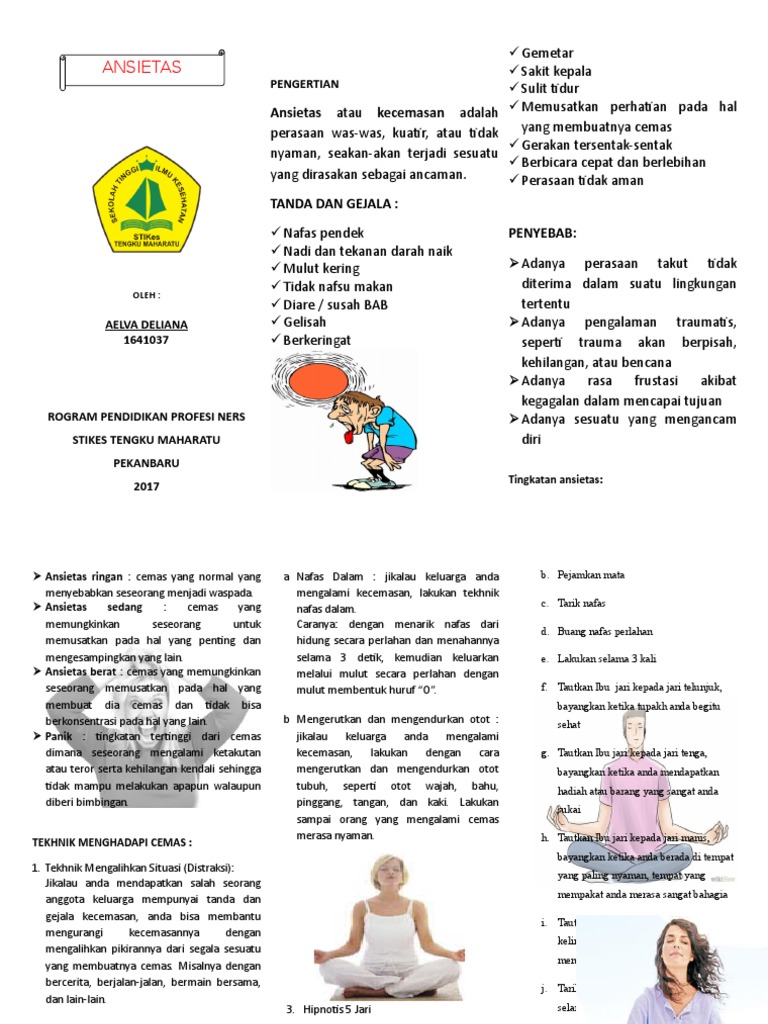 Leaflet Ansietas Ujian | PDF