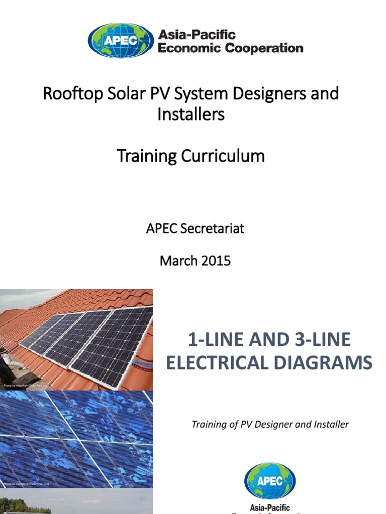 1-Line and 3-Line Diagrams | PDF | Technical Drawing | Electrical ...