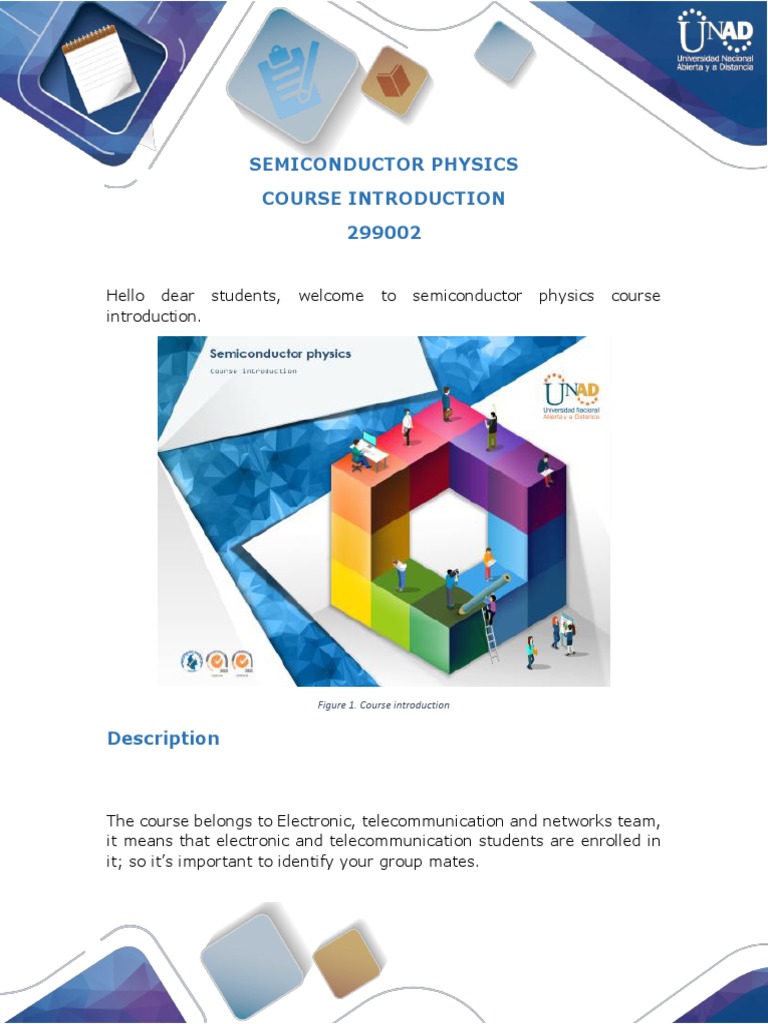 Semiconductor Physics Course Introduction 299002 | PDF | Semiconductors ...