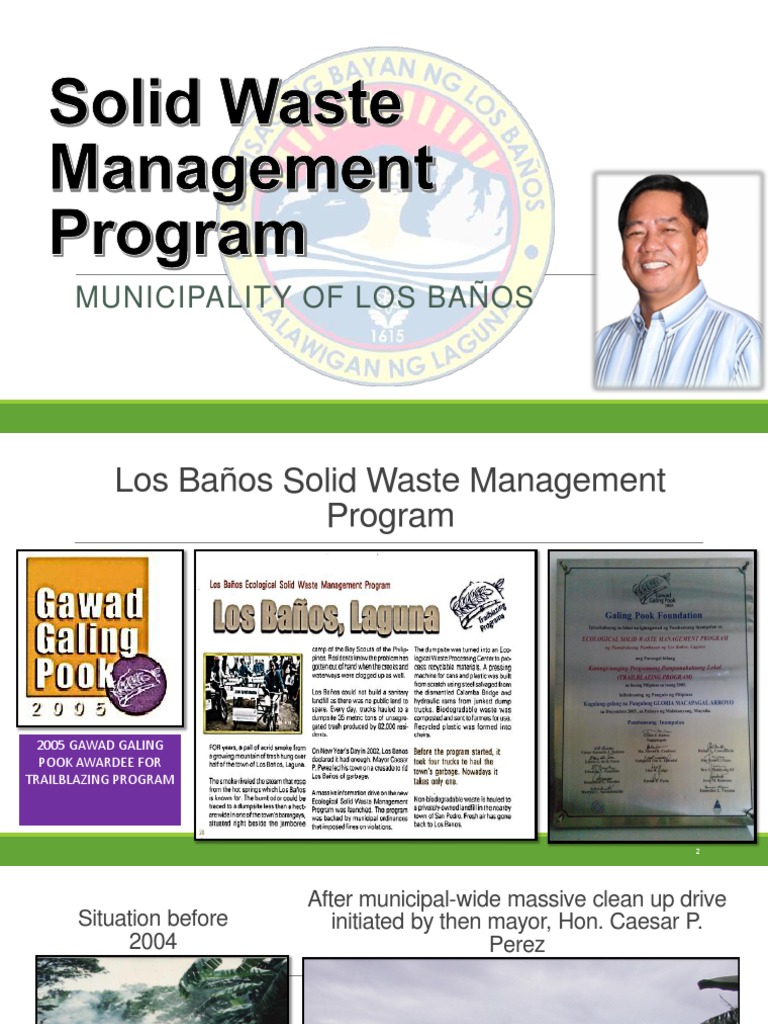 Solid Waste Management Program | PDF | Municipal Solid Waste | Waste ...