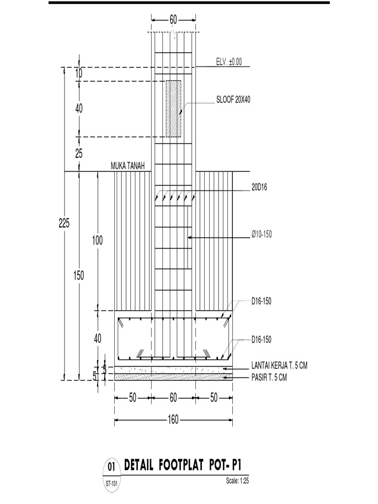 Detail Footplat | PDF