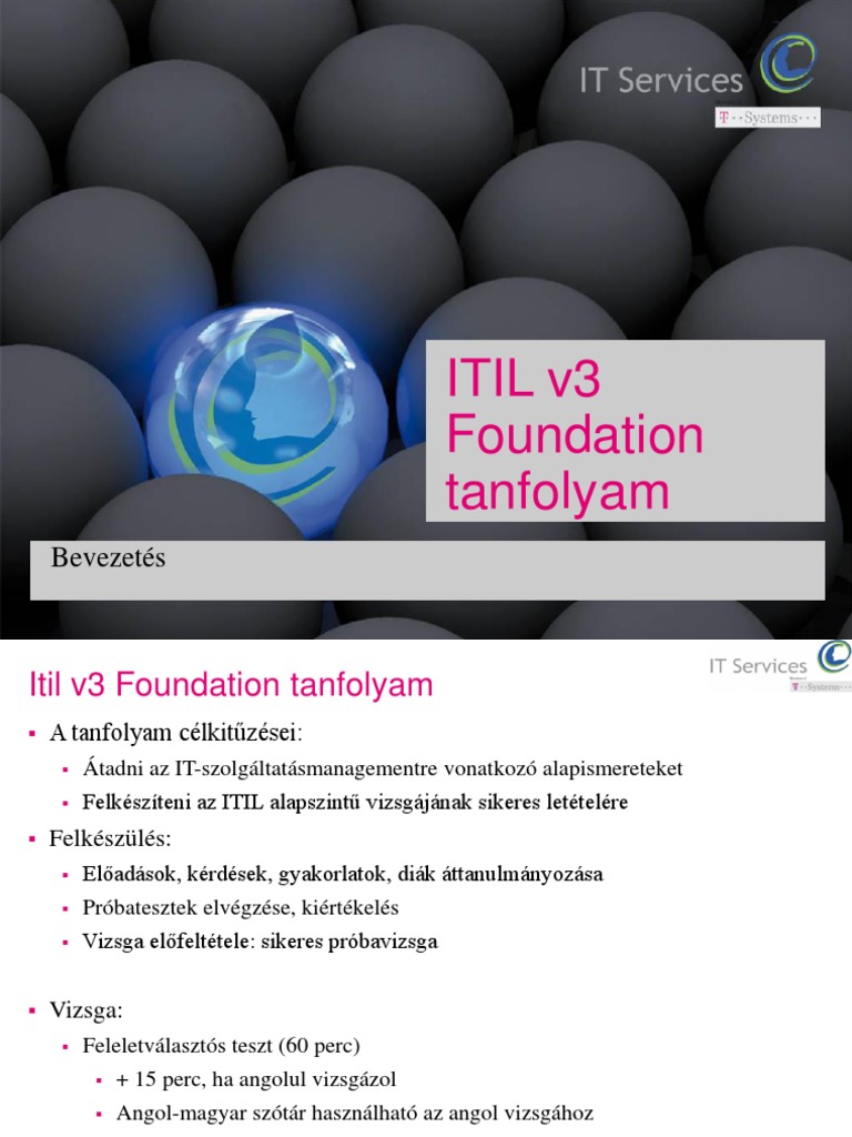 ITIL v3 Foundation Part 1 | PDF