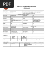ESI Card Format | PDF | Government And Personhood | Government