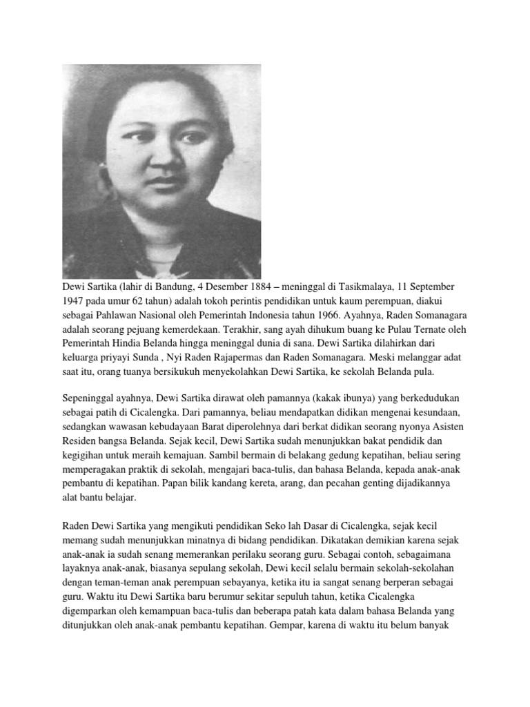 Dewi Sartika | PDF