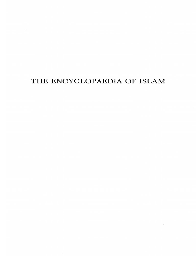Brill - The Encyclopaedia of Islam Vol 6 Mahk-Mid PDF | PDF | Sharia ...