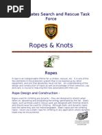 Ropemanship and Knot Tying | PDF | Rope | Knot