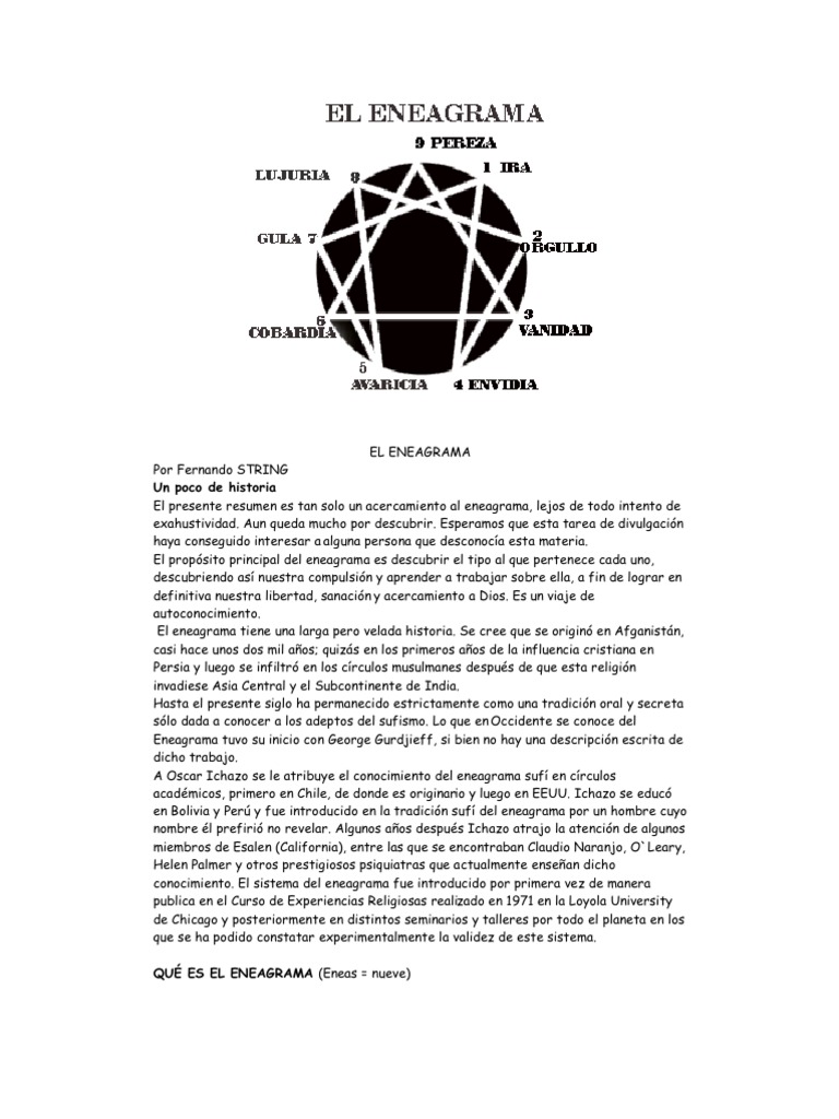El Eneagrama | PDF