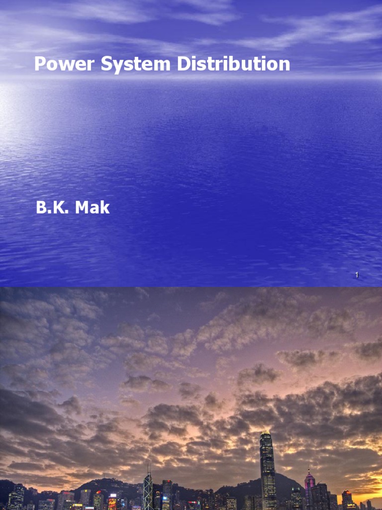 Power System Distribution | PDF | Transformer | Electric Power Transmission