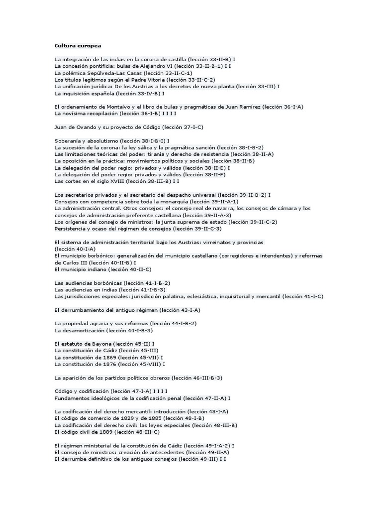 Preguntas Tipicas Cultura Europea | PDF | Virtud | España