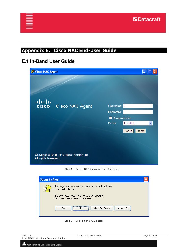 Cisco NAC User Guide Overview | PDF | User (Computing) | Login