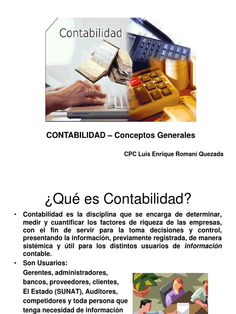 Conceptos de Contabilidad | PDF | Contabilidad | Business