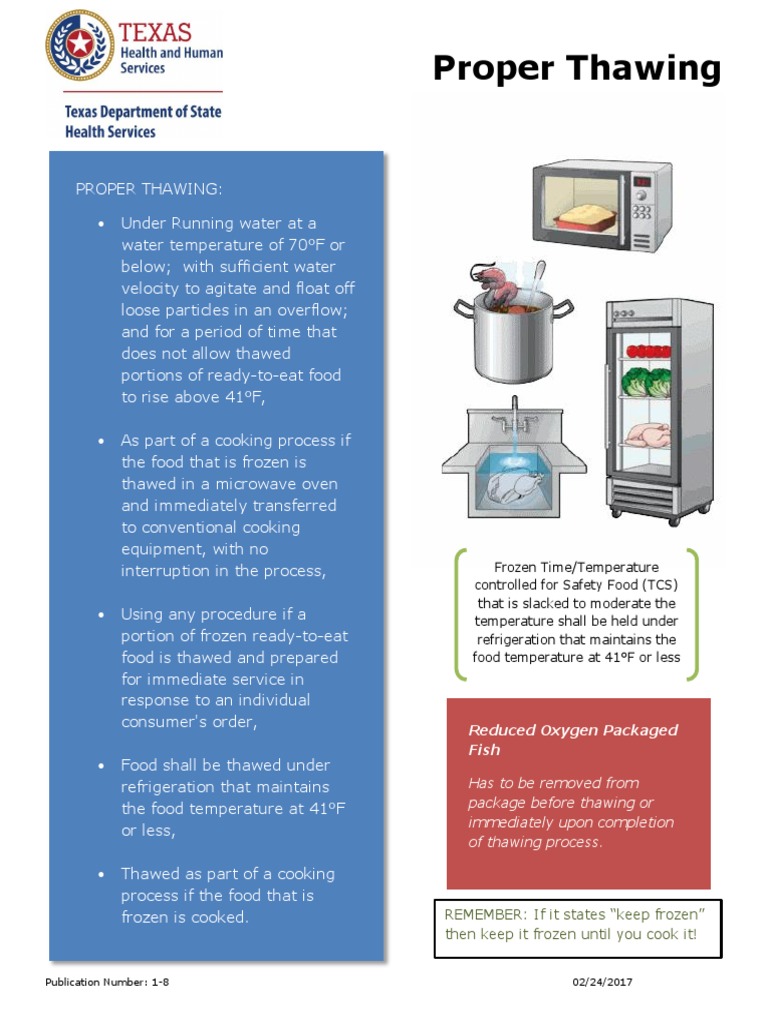 Proper Thawing 02 24 17 | PDF