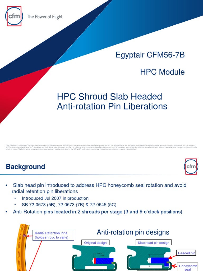 HPC Shroud & VSV System Improvements | PDF | Mechanical Engineering