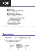 ADB - Unit IV (Chapter-2) - Transaction Management | PDF | Database Transaction | Synchronization
