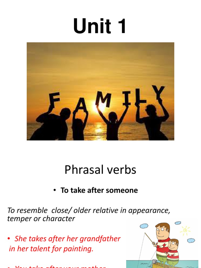 Family Phrasal Verbs and Idioms Guide | PDF | Language Arts & Discipline