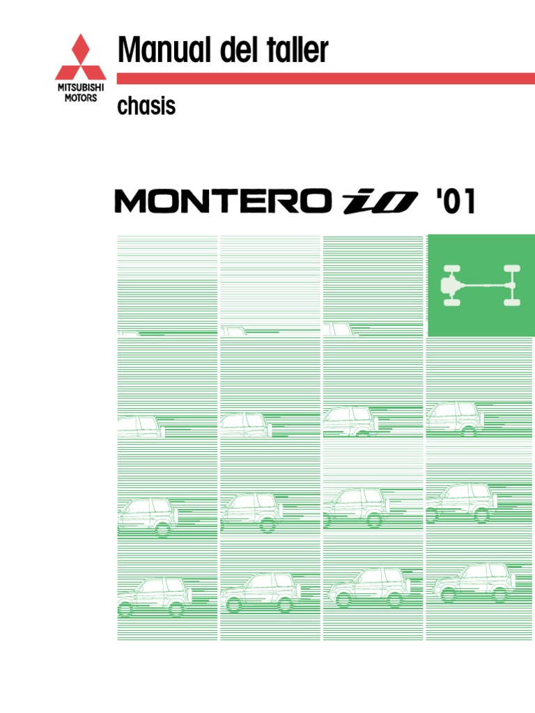 Cover Montero Io 2001 | PDF | Eje | Estilos de carrocería