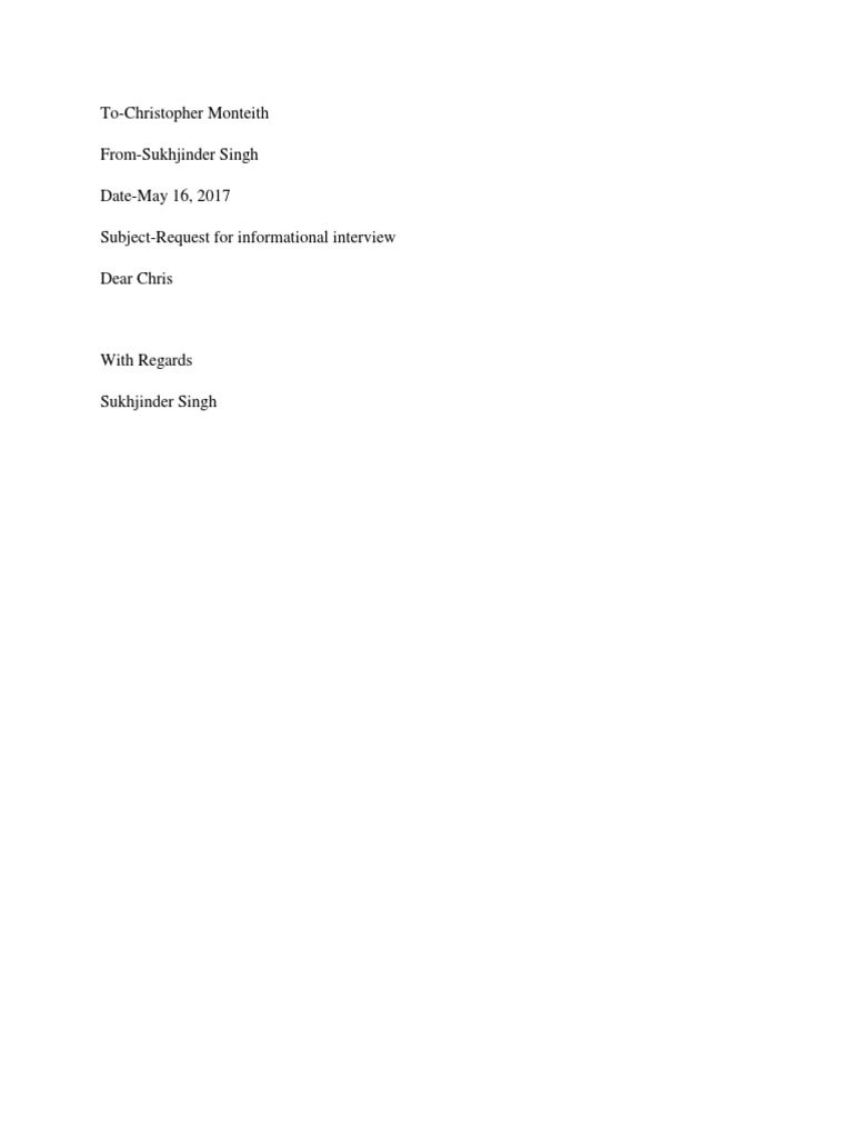 To-Christopher Monteith From-Sukhjinder Singh Date-May 16, 2017 Subject ...