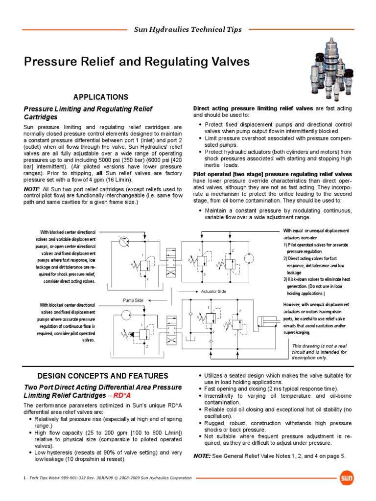 Pressure Relief and Regulating Valves: Applications | PDF | Valve | Pump