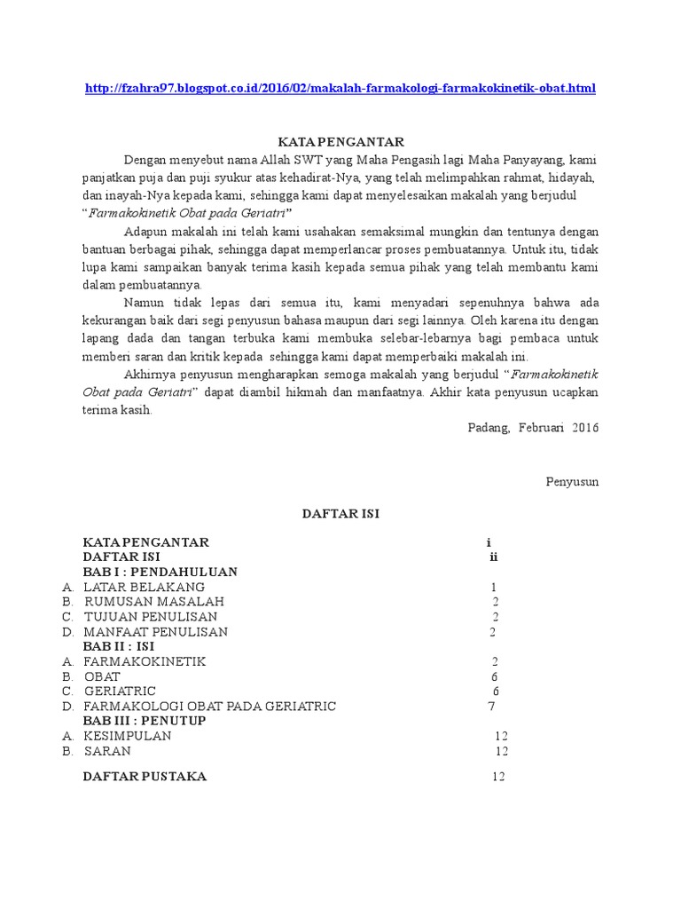 Contoh Makalah Terapi | PDF