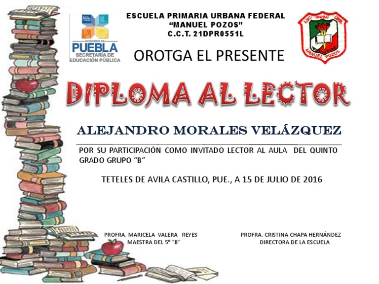 Diploma Lector 2016 | PDF