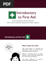 Basic First Aid (Worksheet) | PDF
