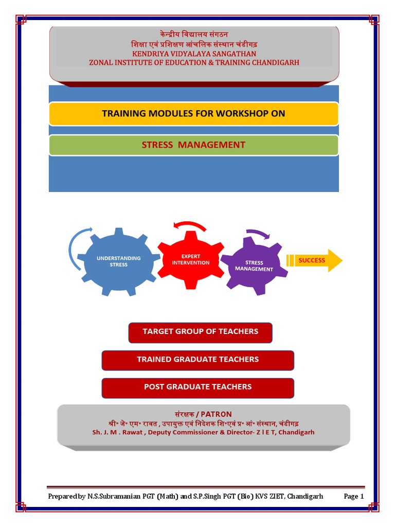 Stress Managemant Module | PDF | Coping (Psychology) | Stress (Biology)